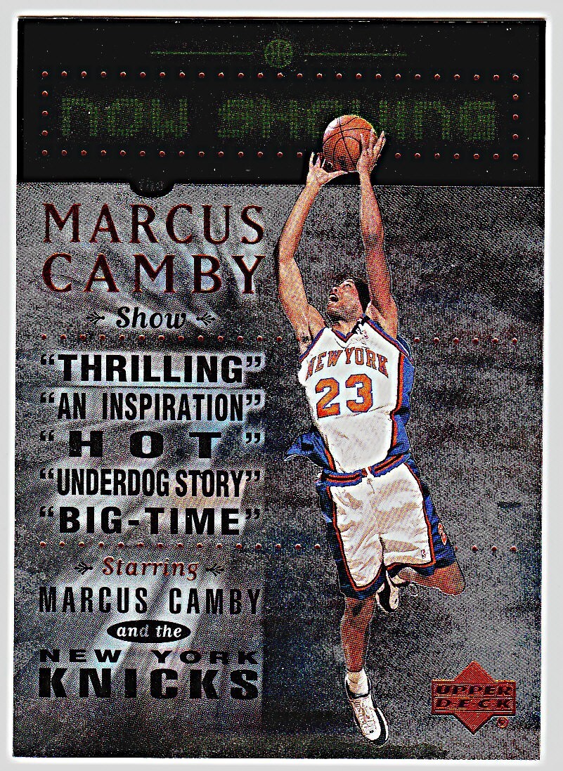 1999-00 UPPER DECK NOW SHOWING #NS18 MARCUS CAMBY New York Knicks | eBay