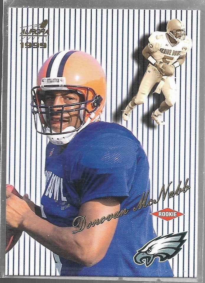 1999 Pacific Aurora Rookie Donovan McNabb 111 Philadelphia Eagles ...
