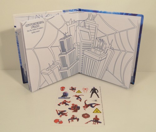 2014 Spider-Man Activity Book 5" McDonald's #8 Amazing Spider-Man 2 ...