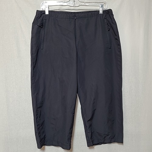 Nike Capri Windbreaker Pants Womens Small Zip Front NME 920220 KL4 ...