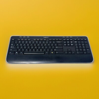 Logitech K520 Keyboard OEM With USB Receiver Dongle Excellent Condition ...