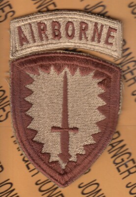 US Special Operations Cmd Europe SOCEUR Airborne desert Theater DCU ...