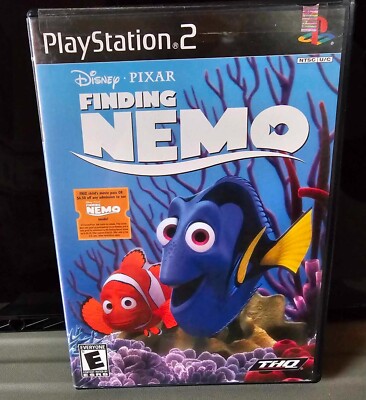 Finding Nemo Sony PlayStation 2, PS2 2003, Kids Adventure ps2 Game ...
