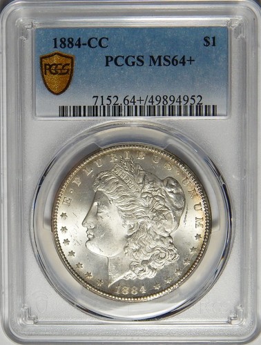 1884-CC PCGS MS64+ MORGAN DOLLAR | eBay