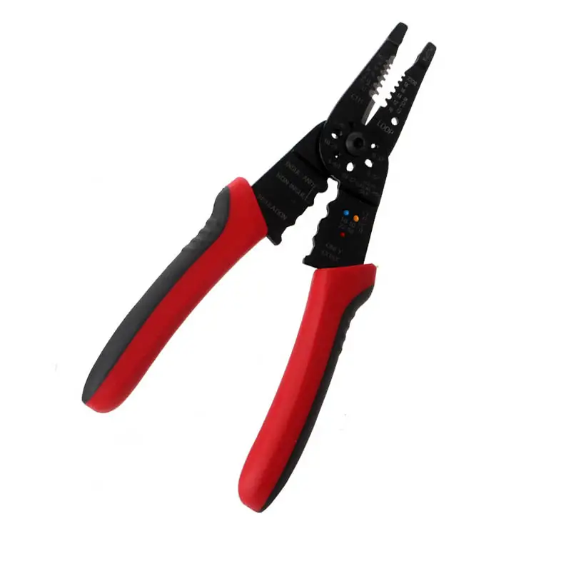Wire Cable Screws Stripper Cutter Crimper Shearer Snipper Pliers Grip ...