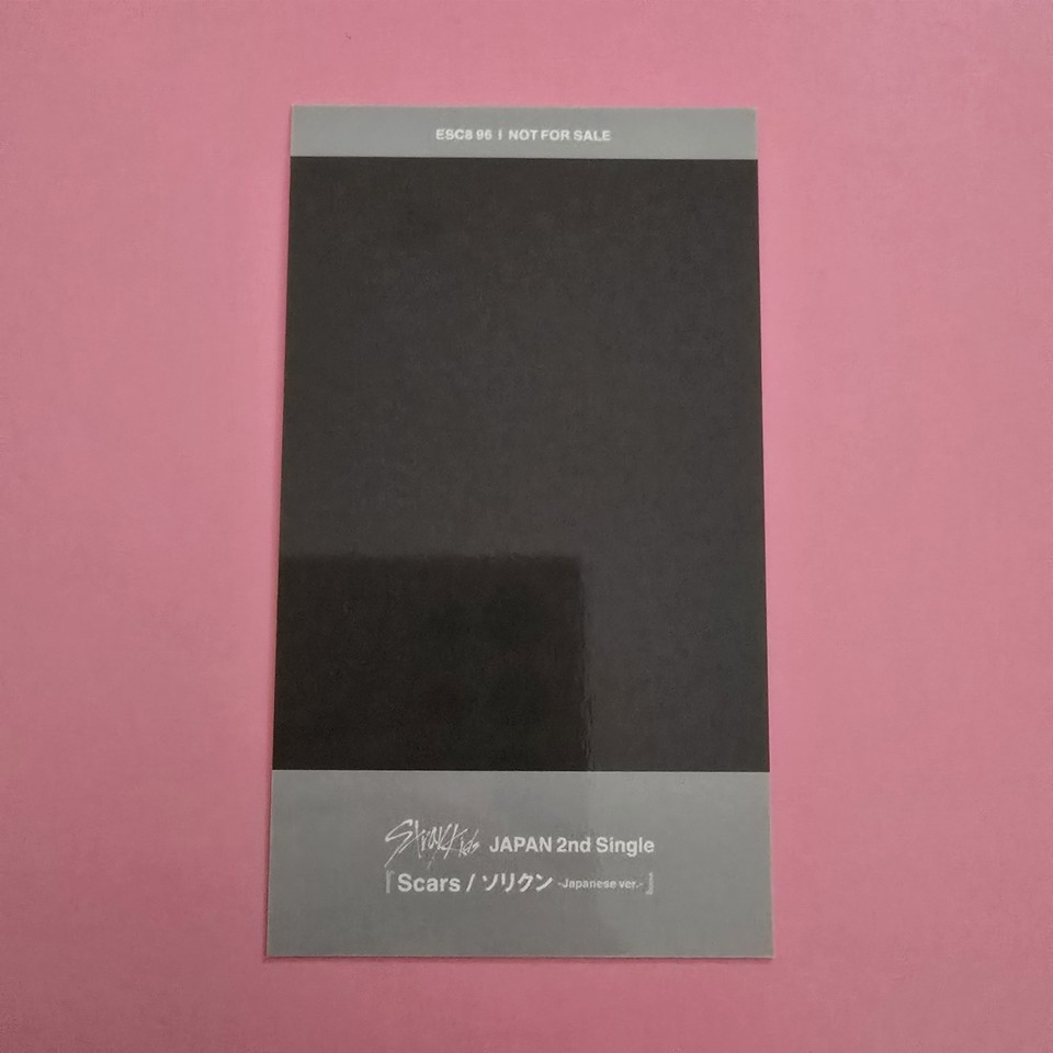 STRAY KIDS Felix Scars Thunderous Official Japan Fanclub FC Photocard ...