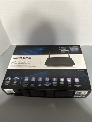 Linksys AC1200 Wi-Fi Wireless Dual-Band+ Router, Smart Wi-Fi App ...