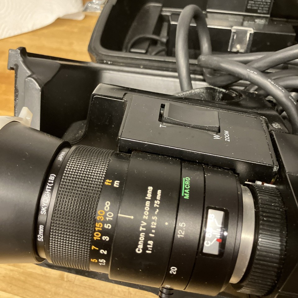 SONY TRINICON RETRO VIDEO CAMERA HVC - 3000P UNTESTED WB6 | eBay UK