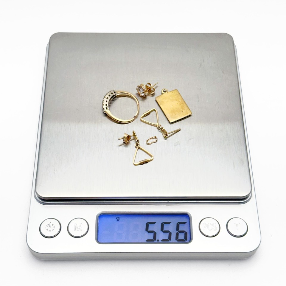 18K, 14K & 10K SOLID YELLOW GOLD, SCRAP - 9.99 grams | eBay