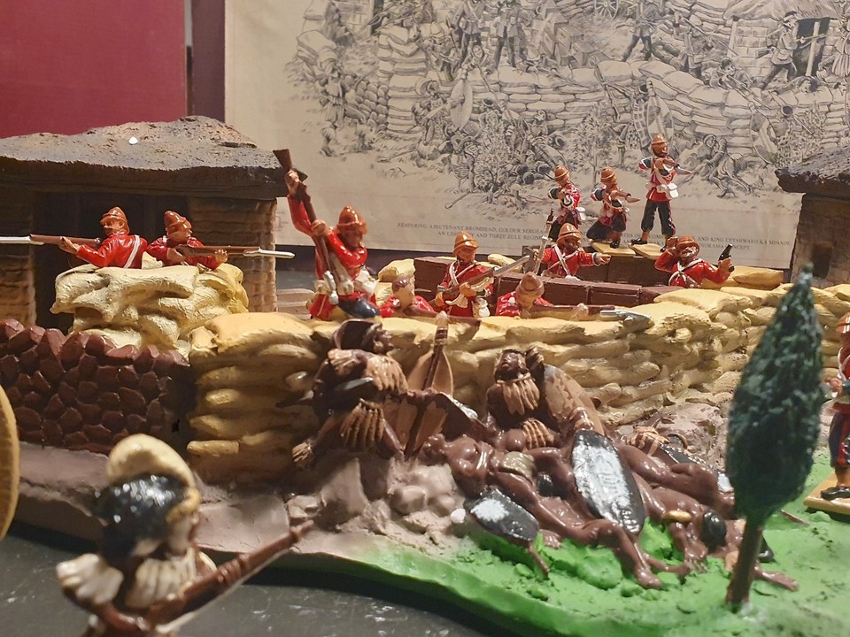 Britains Zulu War - 5198 - Rorke's Drift 1879 and 00143 Hospital ...