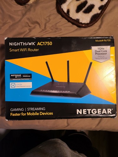 NETGEAR Nighthawk AC1750 Smart WiFi Router (R6700) - 726084889750 | eBay