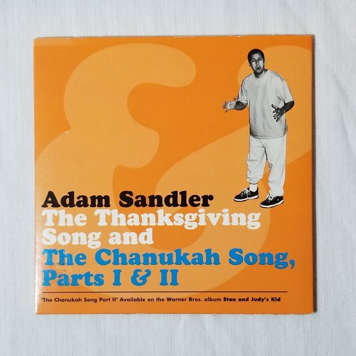 Adam Sandler SNL Promo CD Single The Thanksgiving & The Chanukah Song ...