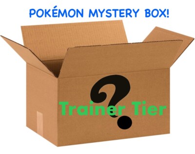 Pokémon Mystery Box! Check Description For Details! 🎉 Trainer Tier! | eBay
