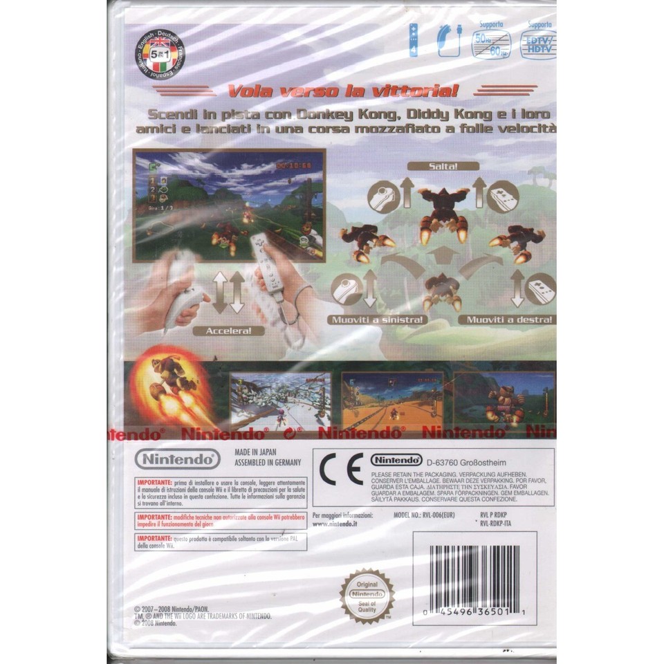 Donkey Kong Jet Race - Nintendo Wii Game Sealed | eBay