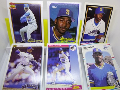Mike Jackson Seattle Mariners 21 card lot - No Duplicates | eBay