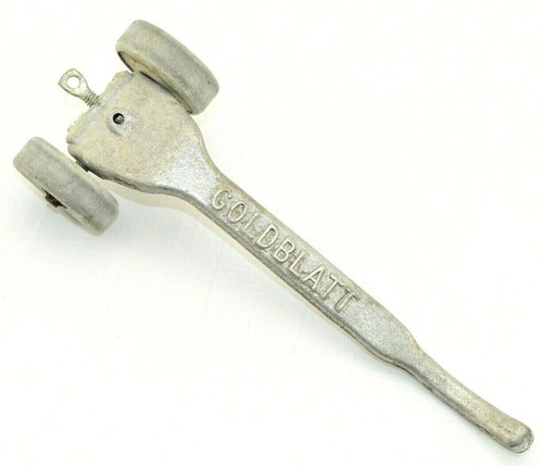 Vintage GOLDBLATT Masonry Bricklayer Skate Wheel Joint Raker Tool ...