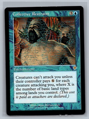 Magic The Gathering Invasion Collective Restraint #49/350 MTG TCG CCG ...