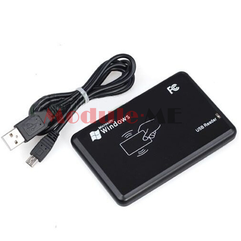 125Khz EM4100 Card Reader DC 5V 125Khz USB RFID Contactless Proximity ...