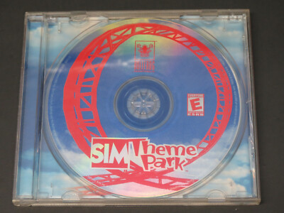 Sim Theme Park - PC 1999 No Cover Art/Manual Sim Theme Parks | eBay