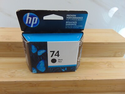 Genuine HP 74 Original (CB335WN) Black Ink Cartridge | eBay