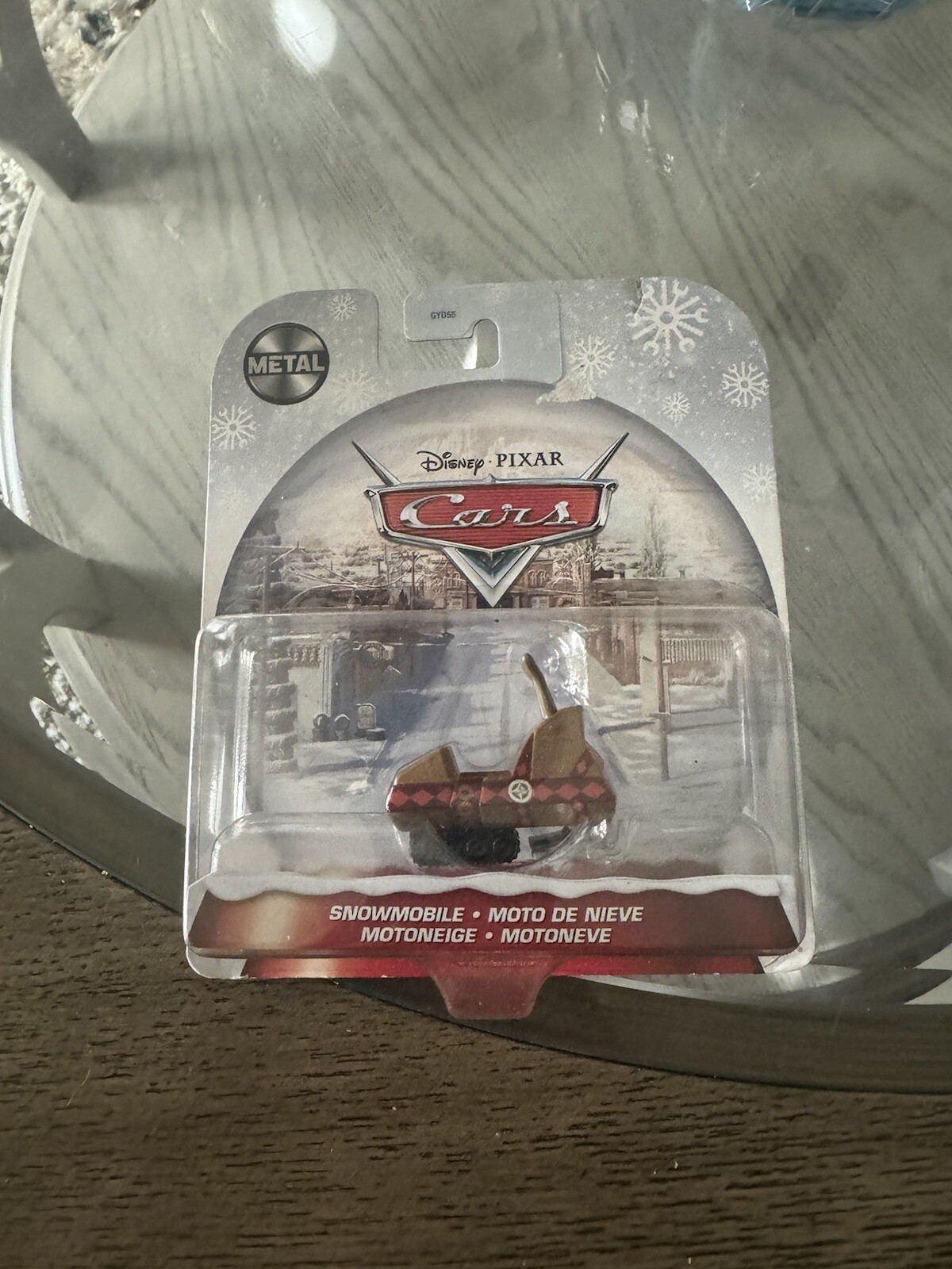 DISNEY PIXAR CARS WINTER CHRISTMAS HOLIDAY SNOWMOBILE | eBay