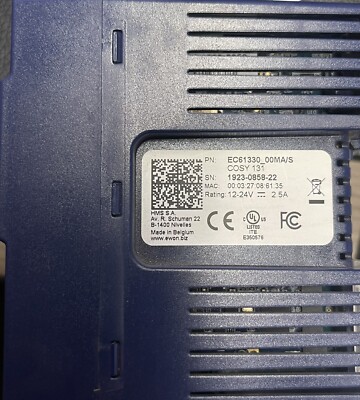 Ewon Cosy 131 EC61330_00MA/S Industrial Wi-Fi Router 2.5A 12-24 Volt ...