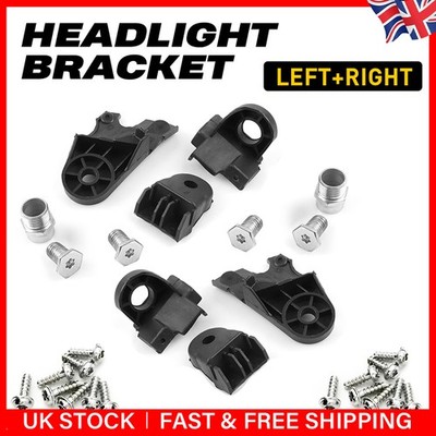 Headlamp Headlight Bracket Tab Repair Kit L + R For Mercedes W205 ...