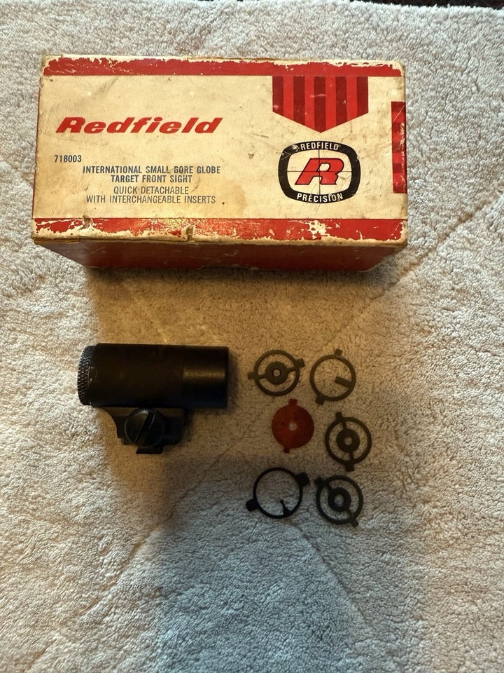 Redfield #63 front Globe sight quick detach with mounting block , 6 ...