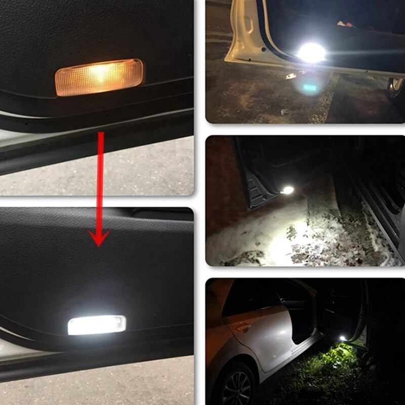 2Pcs White LED Step Courtesy Door Light for Lexus 2007-2018 IS250/ES350 ...