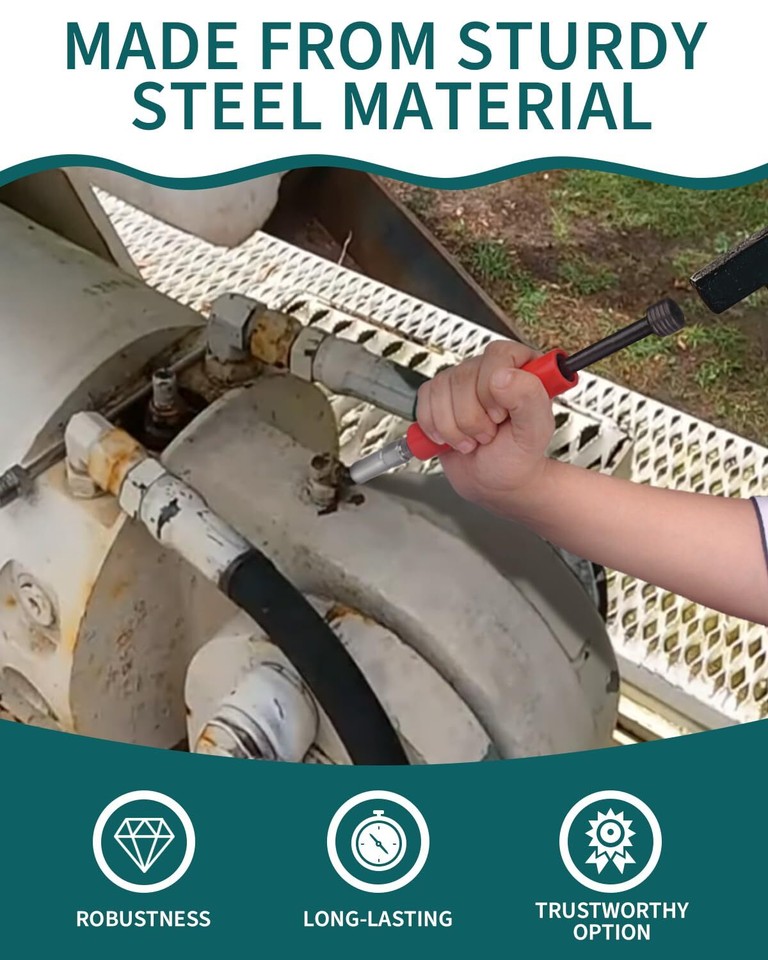 Grease Zerk Buster Grease Fitting Cleaning Tool Grease Zerk Cleaner ...