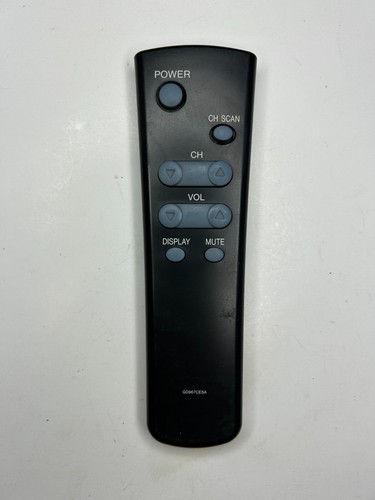 Sharp G0967CESA CRT TV Remote Control, Black for 25EM50 25ES50 | eBay