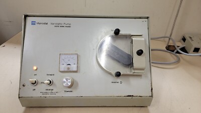 Manostat Varistaltic Pump Solid State Model 72-330-000 | eBay