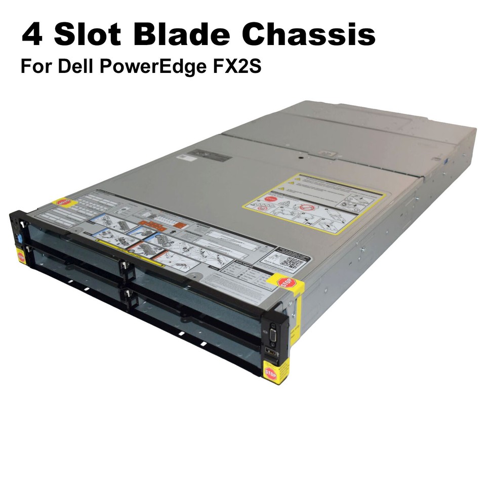 Dell PowerEdge FX2 FX2s Server 10GbE CMC Blade Empty Chassis XJ6VP | eBay