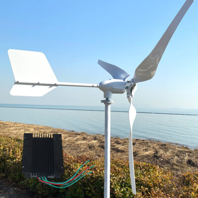 3000W 24V Horizontal Wind Turbine Windmill Wind Power Generator Home ...