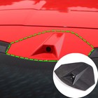 Real Carbon Fiber Rear Decklid Camera Overlay Fits Corvette C8 Coupe ...