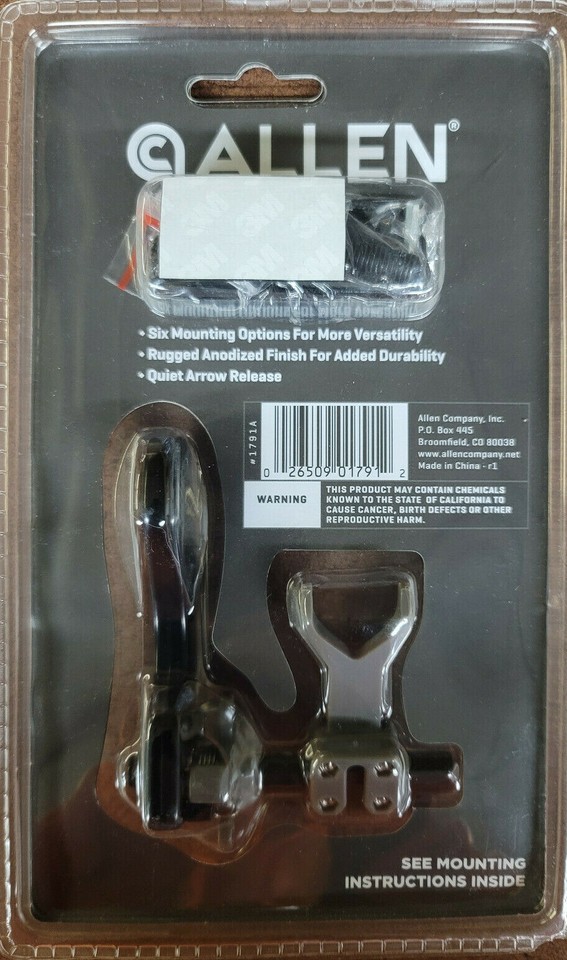 Allen Free-Glide Fall Away Arrow Rest Model #1791A - 1 unit | eBay