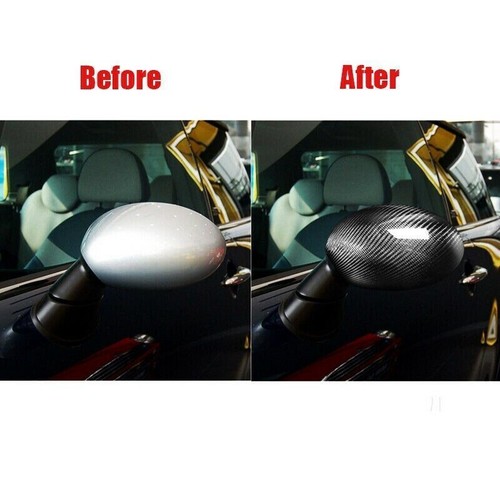 For Mini Cooper R50/R52/R53 JCW 02-06 Carbon Fiber Side Mirror Cover ...
