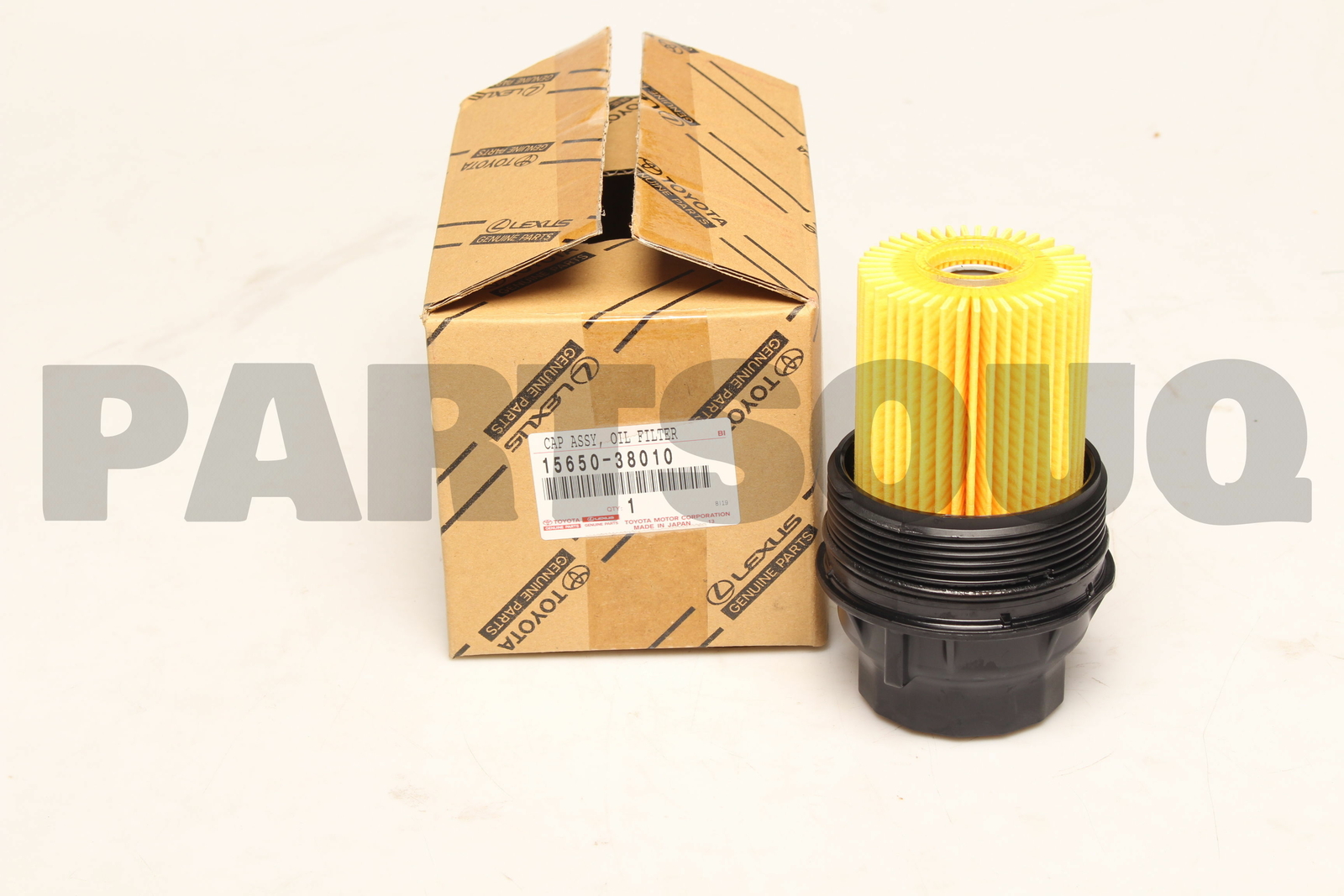 1565038010 Genuine Toyota CAP ASSY, OIL FILTER W/ELEMEMT 15650-38010 | eBay