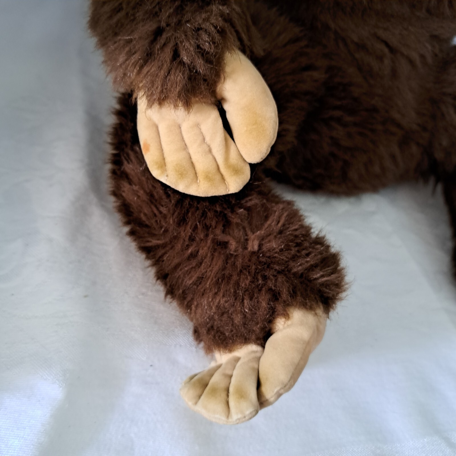 AVANTI Applause CHIMPANZEE Ape Monkey Plush 18" VTG JOCKLINE Korea 1989 ...