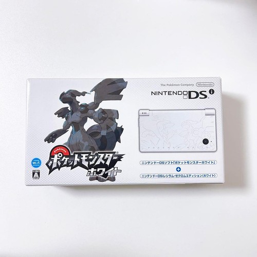 NEW Nintendo DSi Reshiram Zekrom Edition Pokemon White Game Limited ...