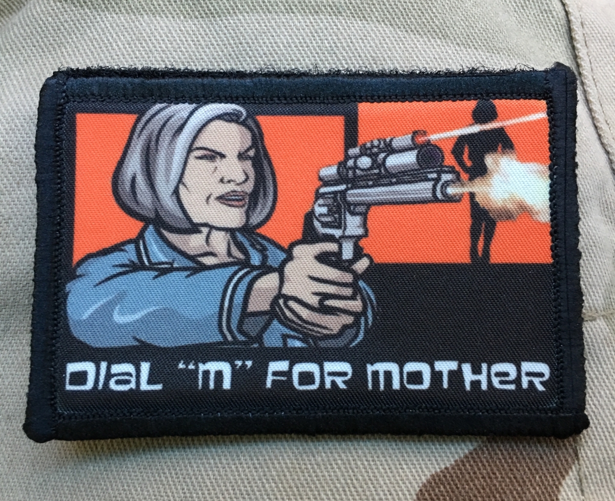 Archer Lana "Nope" Morale Patch Funny Tactical Military Army Hook Flag ...