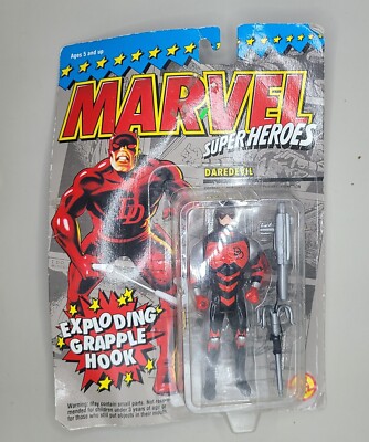 Daredevil 1994 Exploding Grapple Marvel Super Heroes Toy Biz MOC Sealed ...
