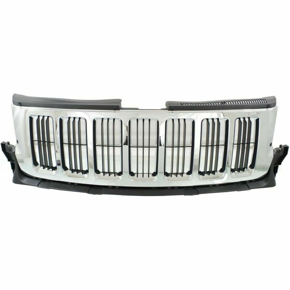 NEW Chrome Grille For 2011-2013 Jeep Grand Cherokee CH1200341 SHIPS ...