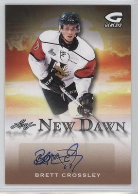 2016 Leaf Genesis New Dawn Brett Crossley #ND-BC1 Auto | eBay