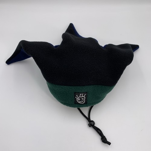 Vintage BULA Fleece Jester Hat Blue Green Black Winter Ski Snowboard ...