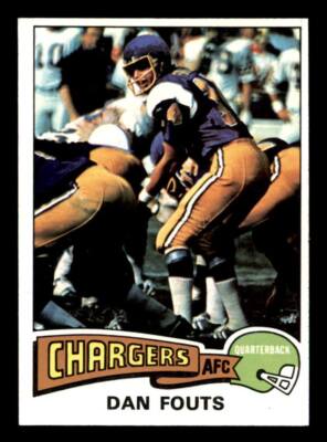 1975 Topps #367 Dan Fouts - NM+ (Rookie Card) | eBay