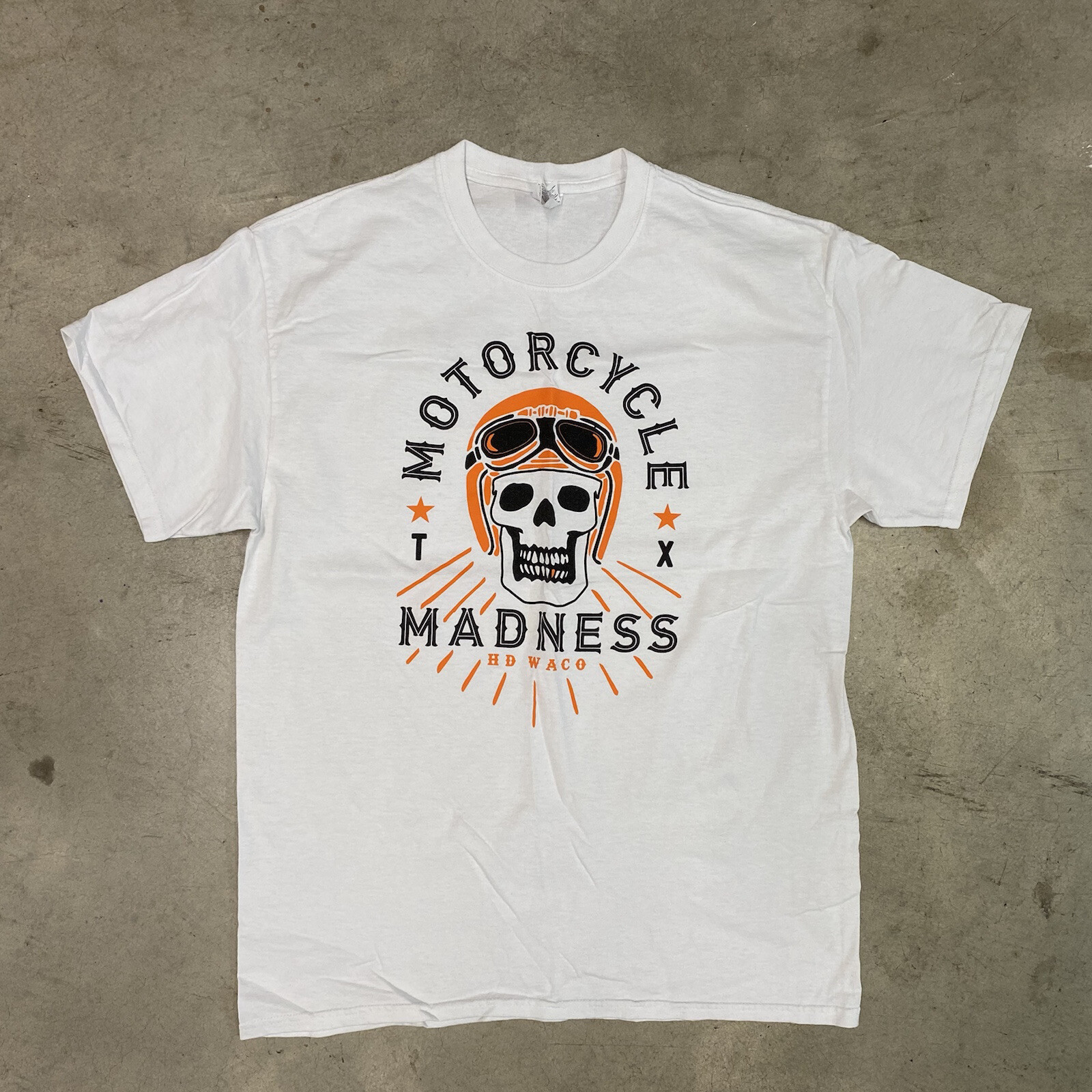 HARLEY DAVIDSON MOTORCYCLE MADNESS WACO TEXAS TEE SHI… - Gem