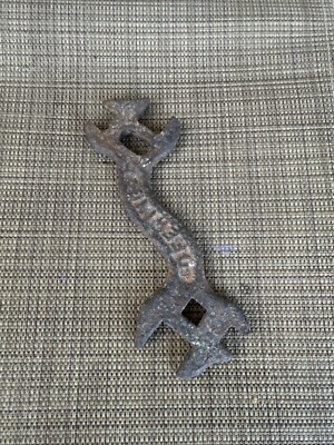 VTG Antique DEERING Combination Tractor Wrench USA Farming Multi Tool ...