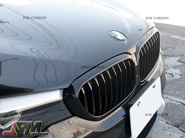 Gloss Black Front Grill For 2017+ BMW G30/G31 5-SERIES 520i 530i 540i ...