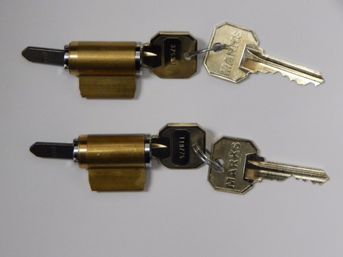 2 Marks Key In Lever Cylinders 626 SC4 Keyway #9 Tail piece, 2 Keys ...